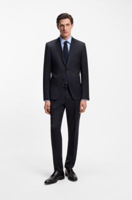 BOSS BOSS Virgin Wool Serge Slim-Fit Drawstring Pants
